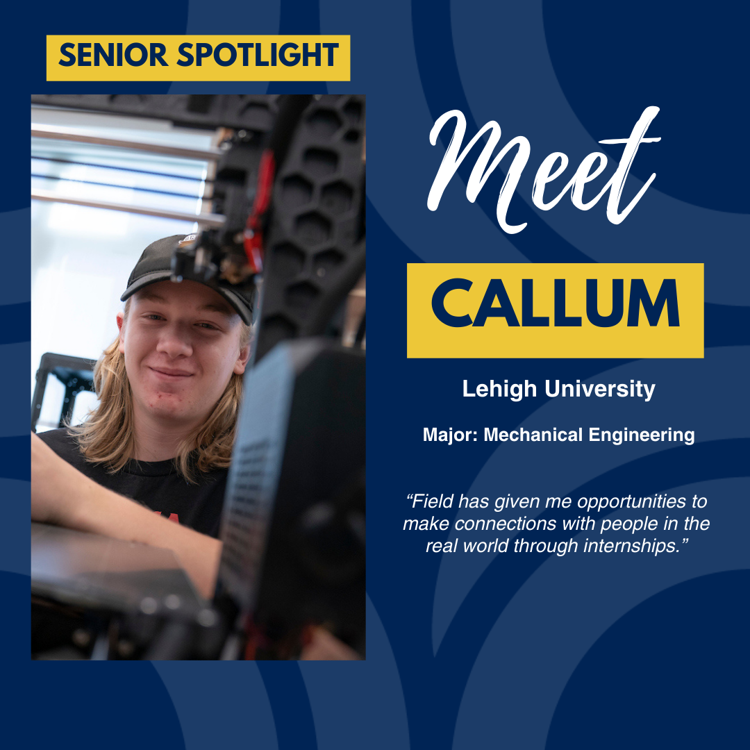 Callum '24 | News | The Field School